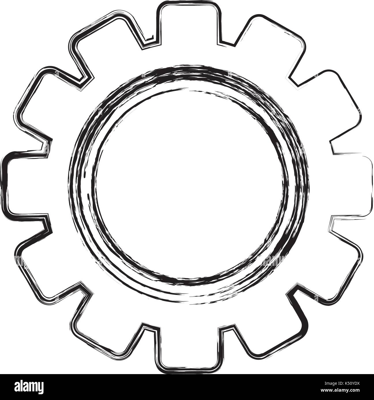 gear vector illustration Stock Vector Image & Art - Alamy