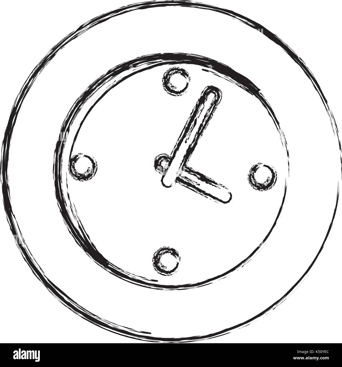 clock vector illustration Stock Vector Image & Art - Alamy