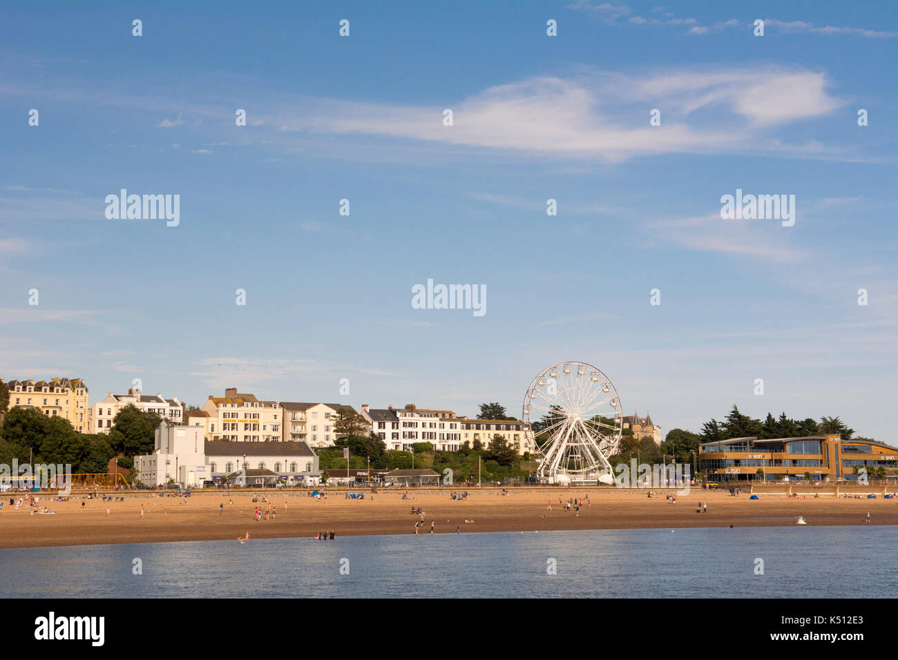 Exmouth seafront, Devon, UK Stock Photo - Alamy