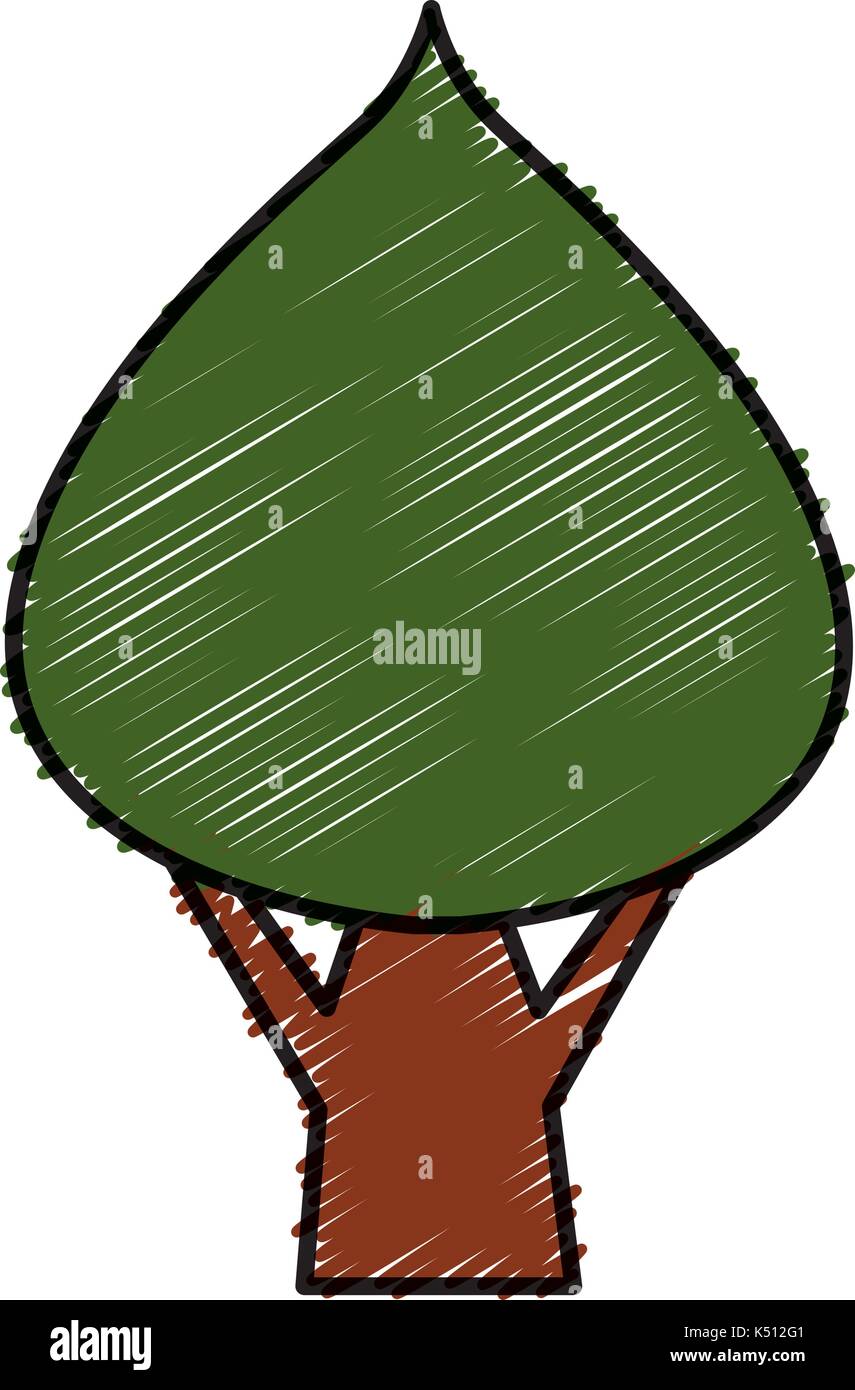 Tree nature symbol Stock Vector Image & Art - Alamy