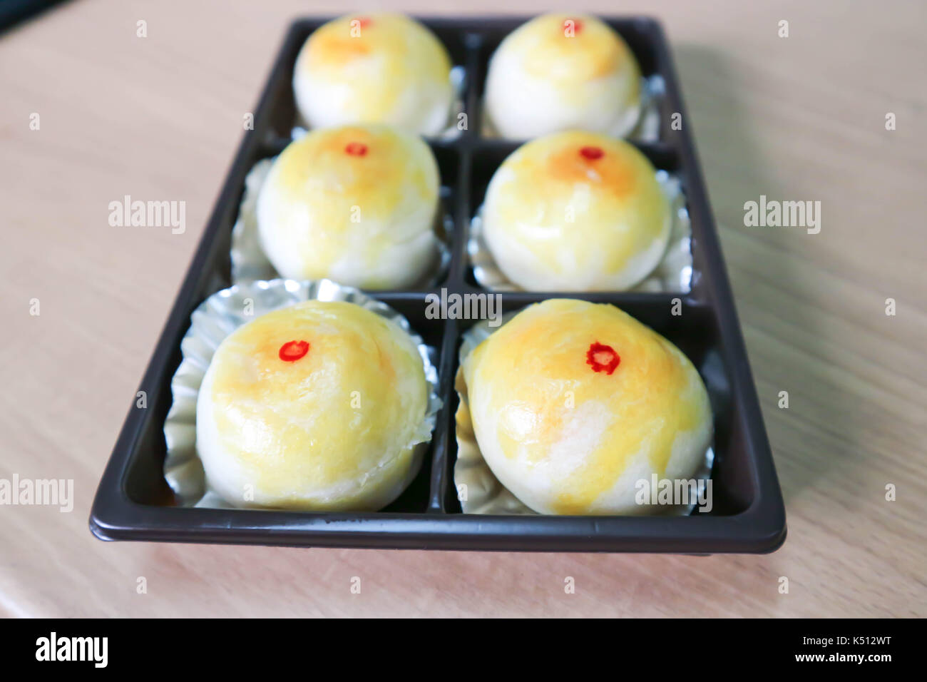 Chinese pastry in the box Stock Photo - Alamy