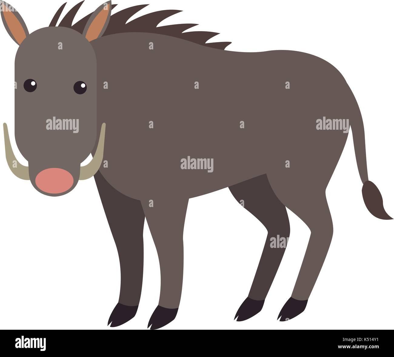 Jabali animal cartoon Stock Vector Image & Art - Alamy