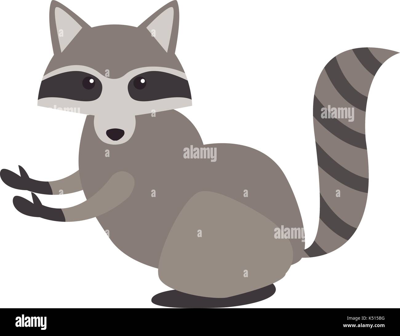 Racoon animal cartoon Stock Vector Image & Art - Alamy