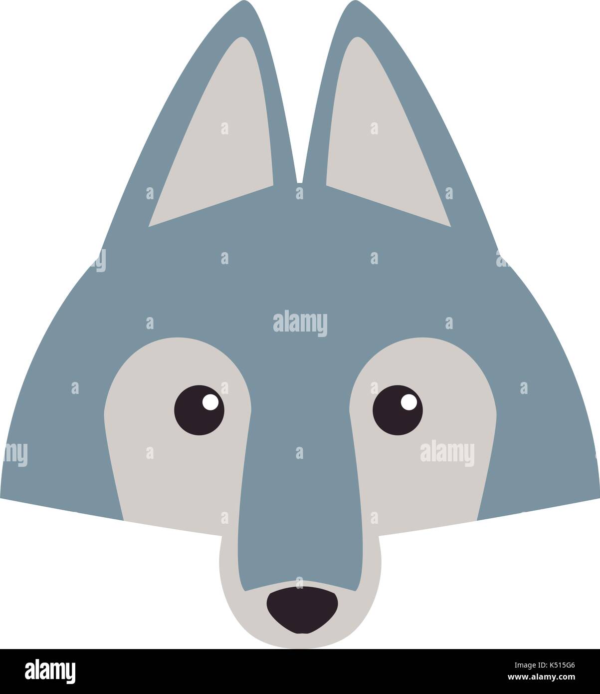 Wolf cartoon animal Stock Vector Image & Art - Alamy