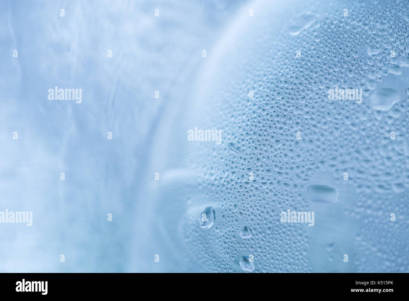 Humidity Water wet moisture, Water drop background blue color tone ...