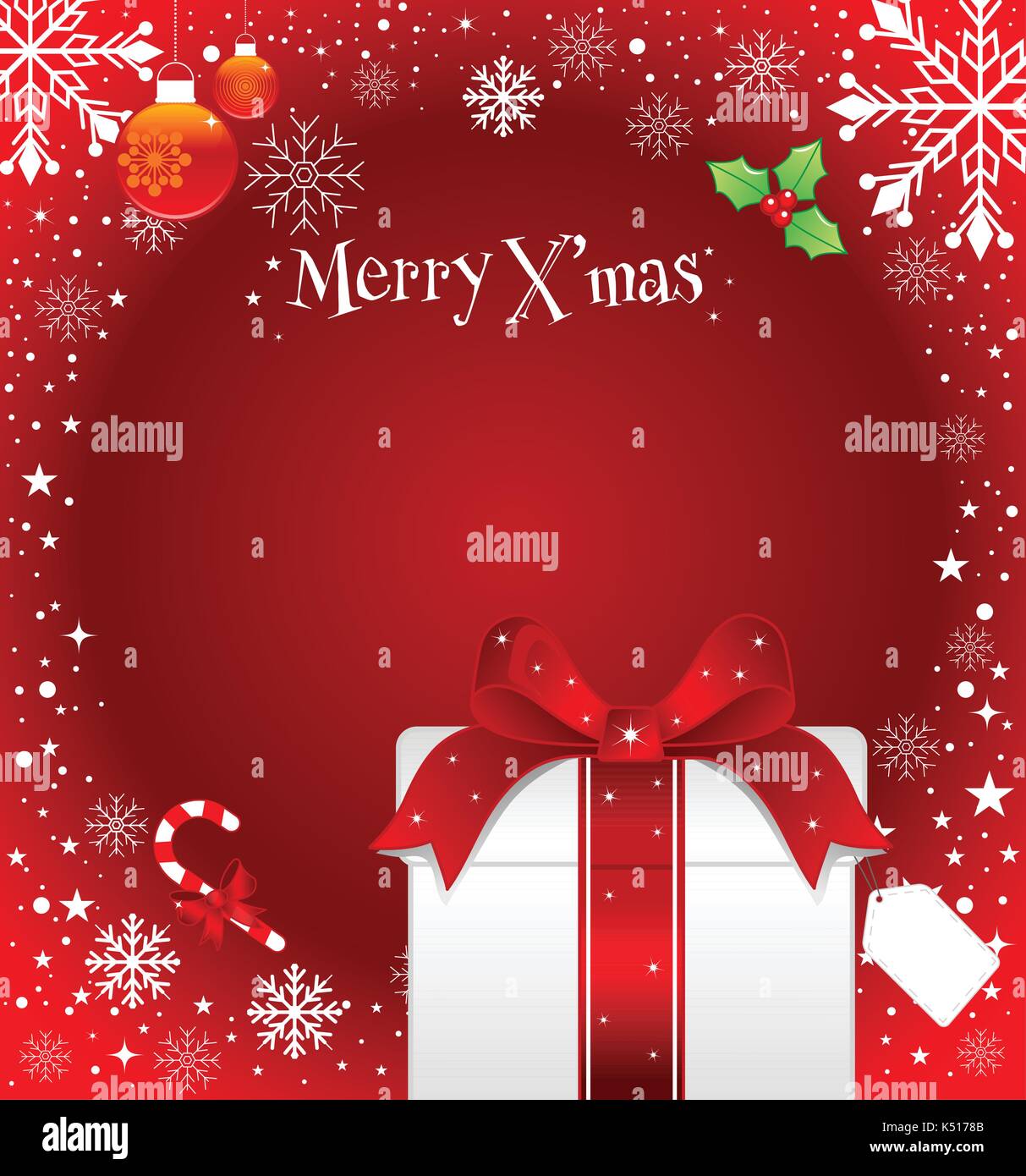 Christmas Present Background Stock Vector Image & Art - Alamy