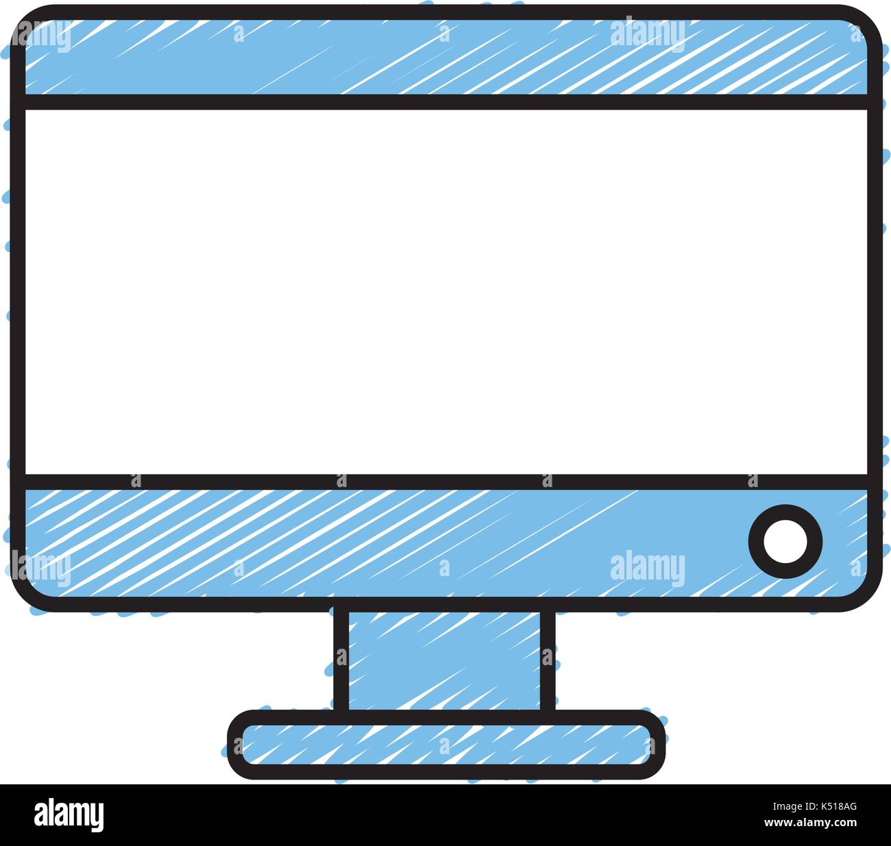 electronic computer technology with database information Stock Vector ...