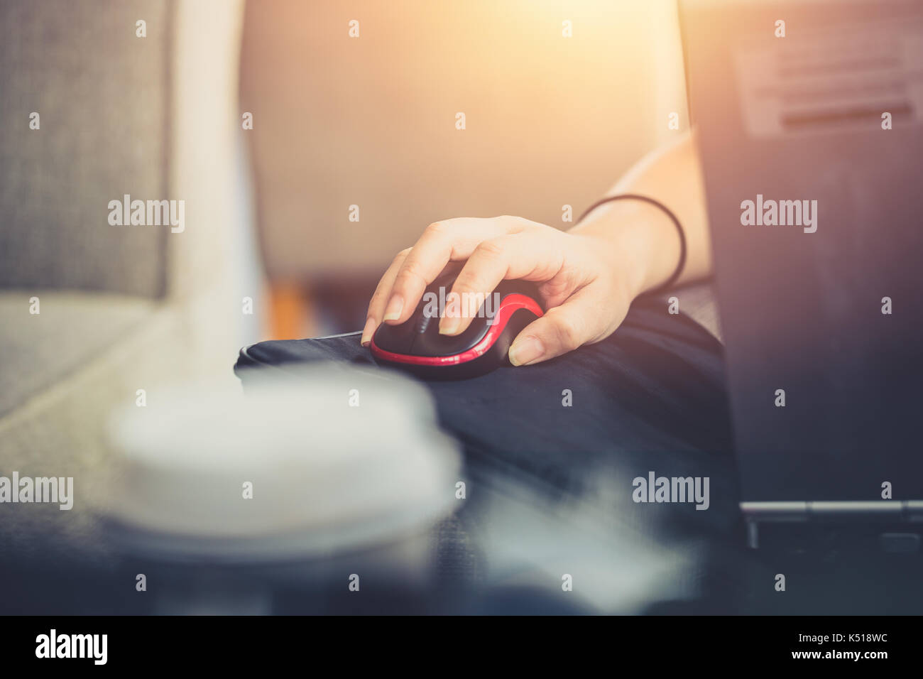 Working Women on Social Networking Technology with using computer ...
