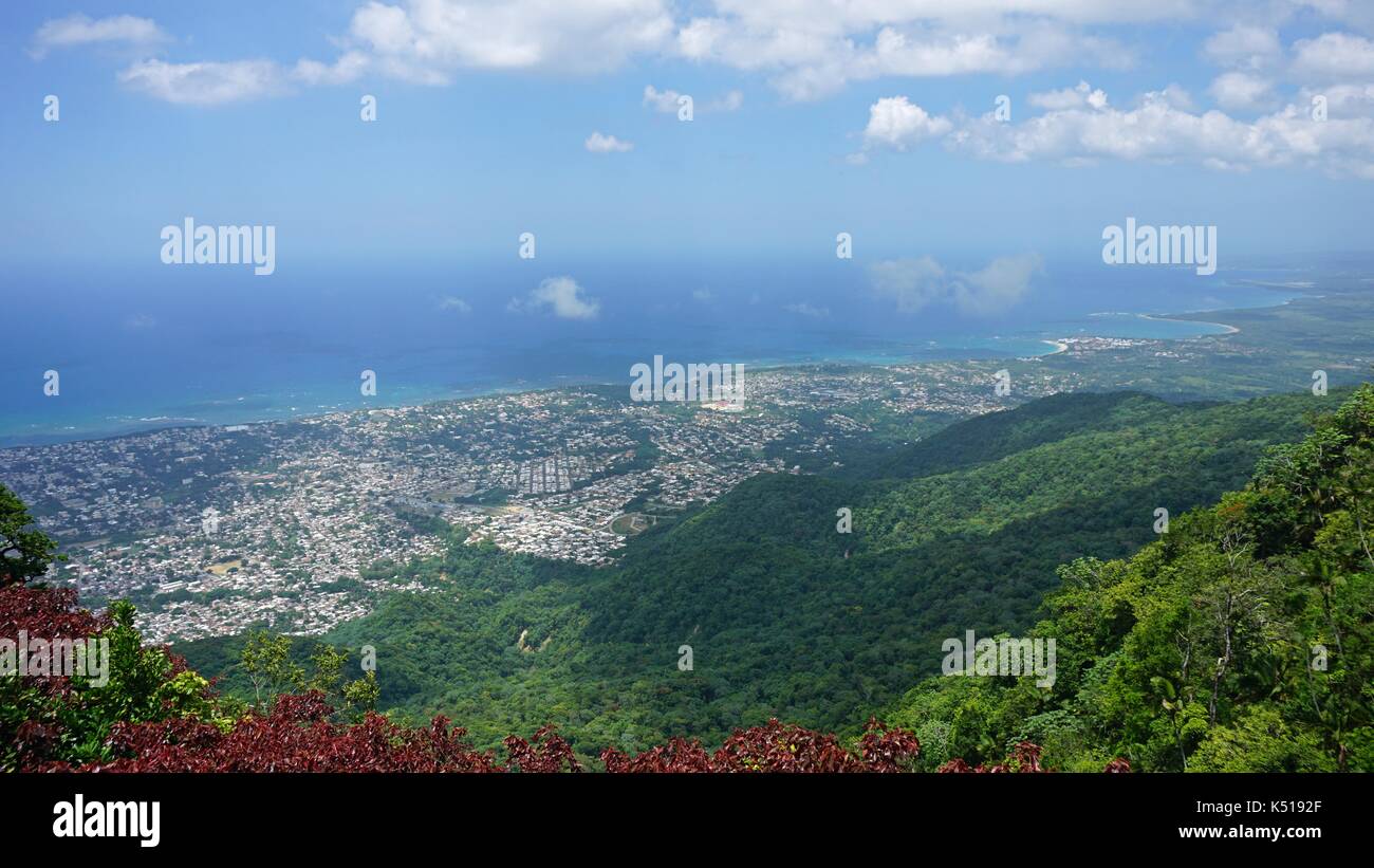 Pico isabel de torres mountain puerto plata hi-res stock photography ...