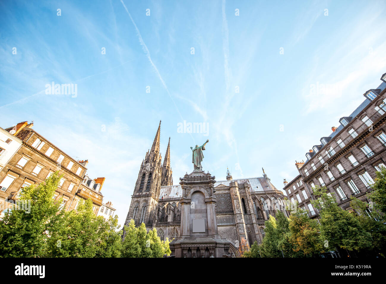 Clermont cathedral hi-res stock photography and images - Alamy
