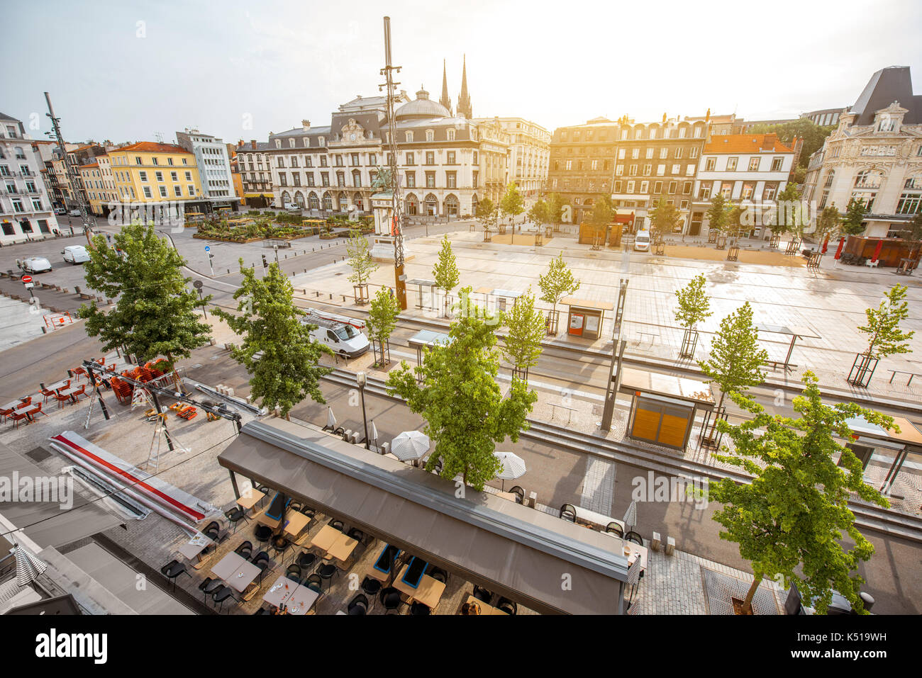 Clermont ferrand france aerial view hi-res stock photography and images ...