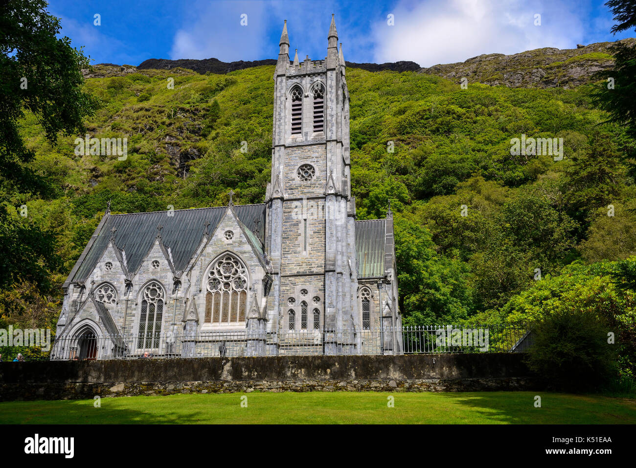 Kylemore abbey church hi-res stock photography and images - Alamy
