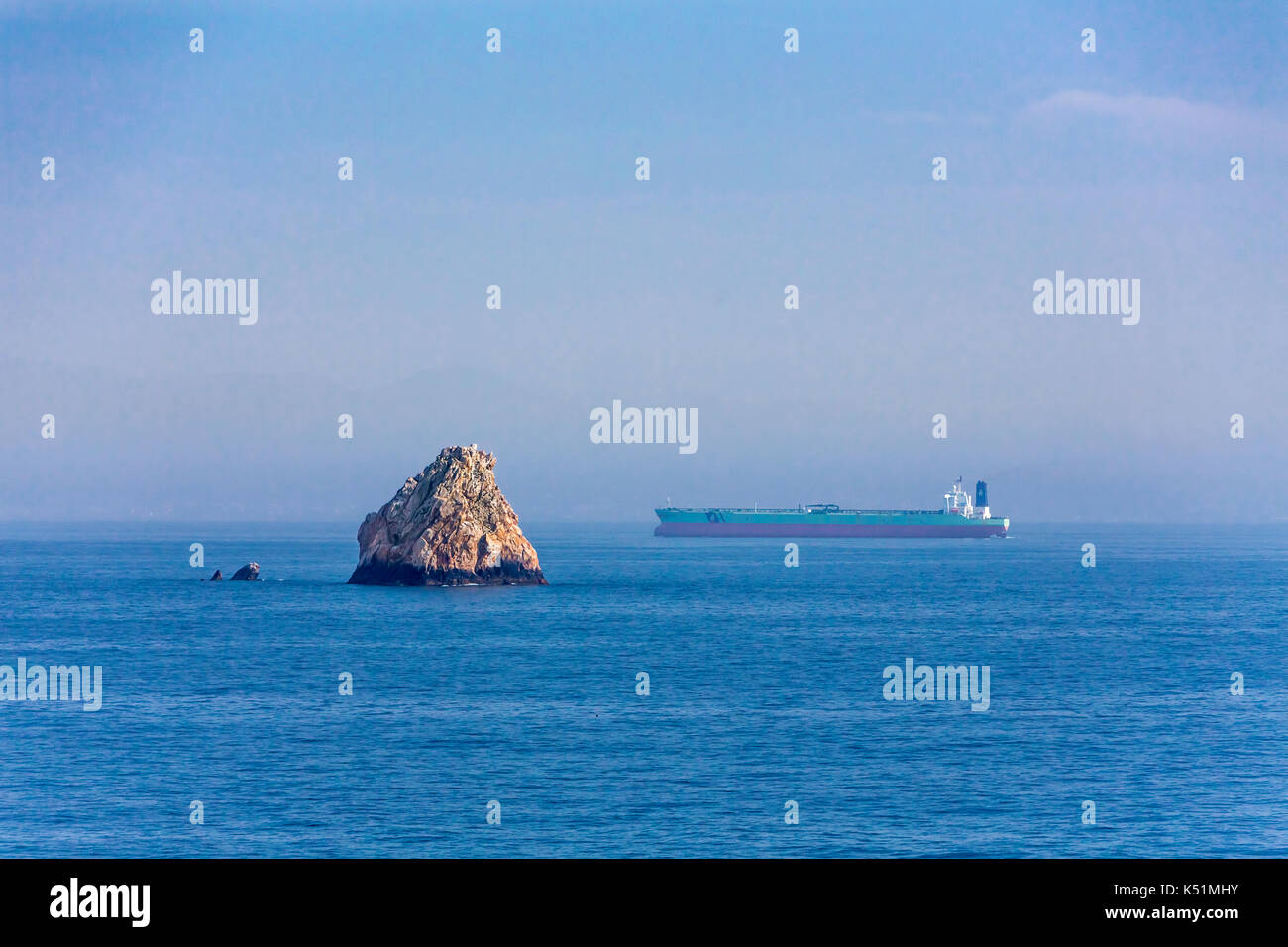 An ocean going cargo ship in the South China Seas, Asia Stock Photo - Alamy