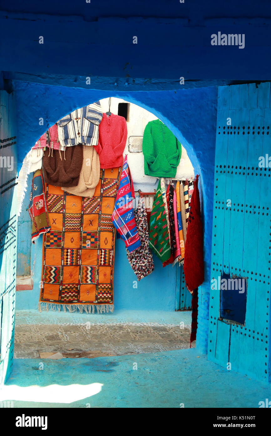 Carpets chefchaouen hi-res stock photography and images - Alamy
