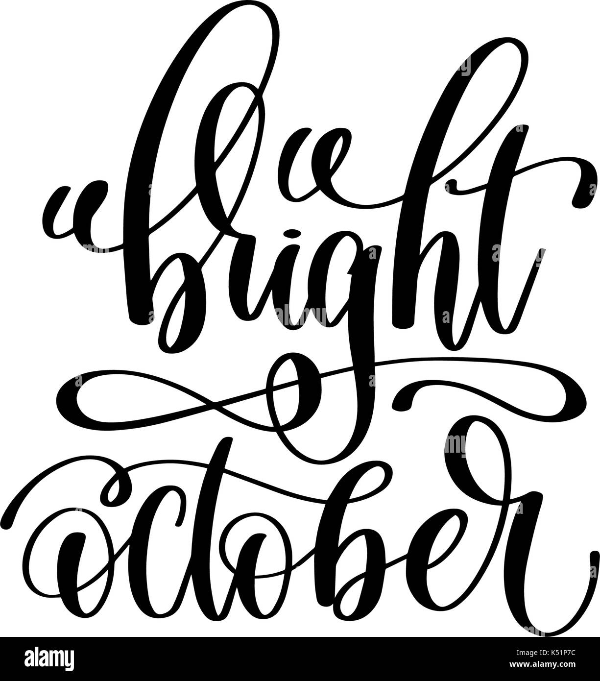 Hello autumn written handwritten Cut Out Stock Images & Pictures - Alamy