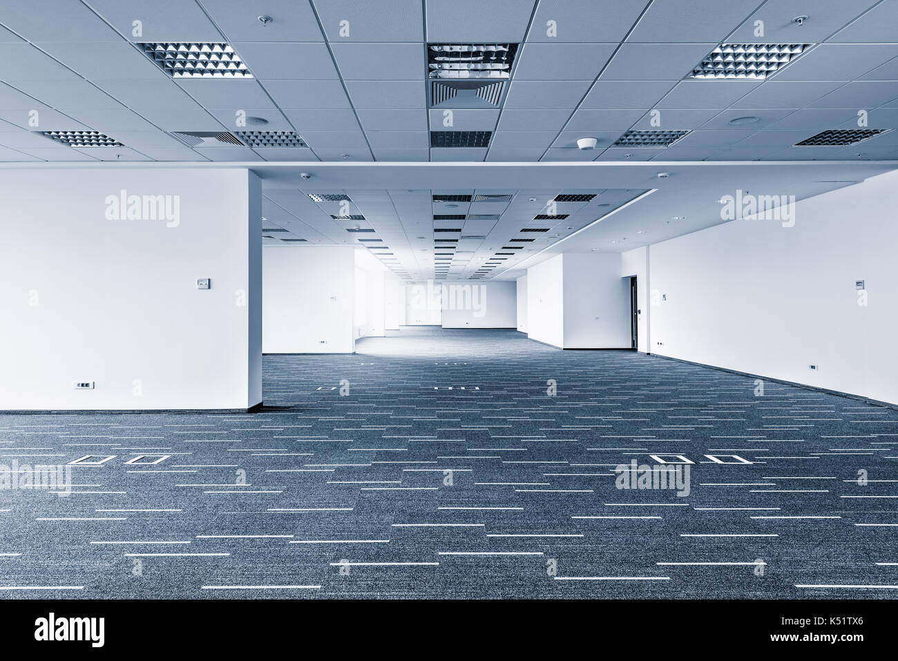 Interior of the new empty office building Stock Photo - Alamy
