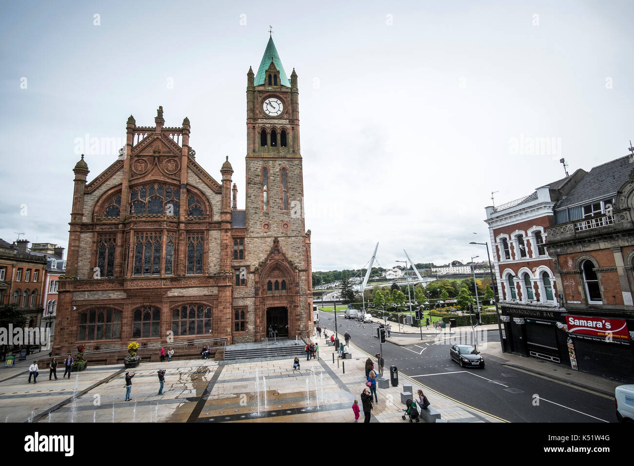 Derry guild hall hi-res stock photography and images - Alamy