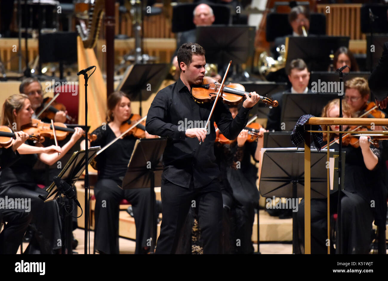Callum Smart performs with the Royal Liverpool Philharmonic Orchestra ...