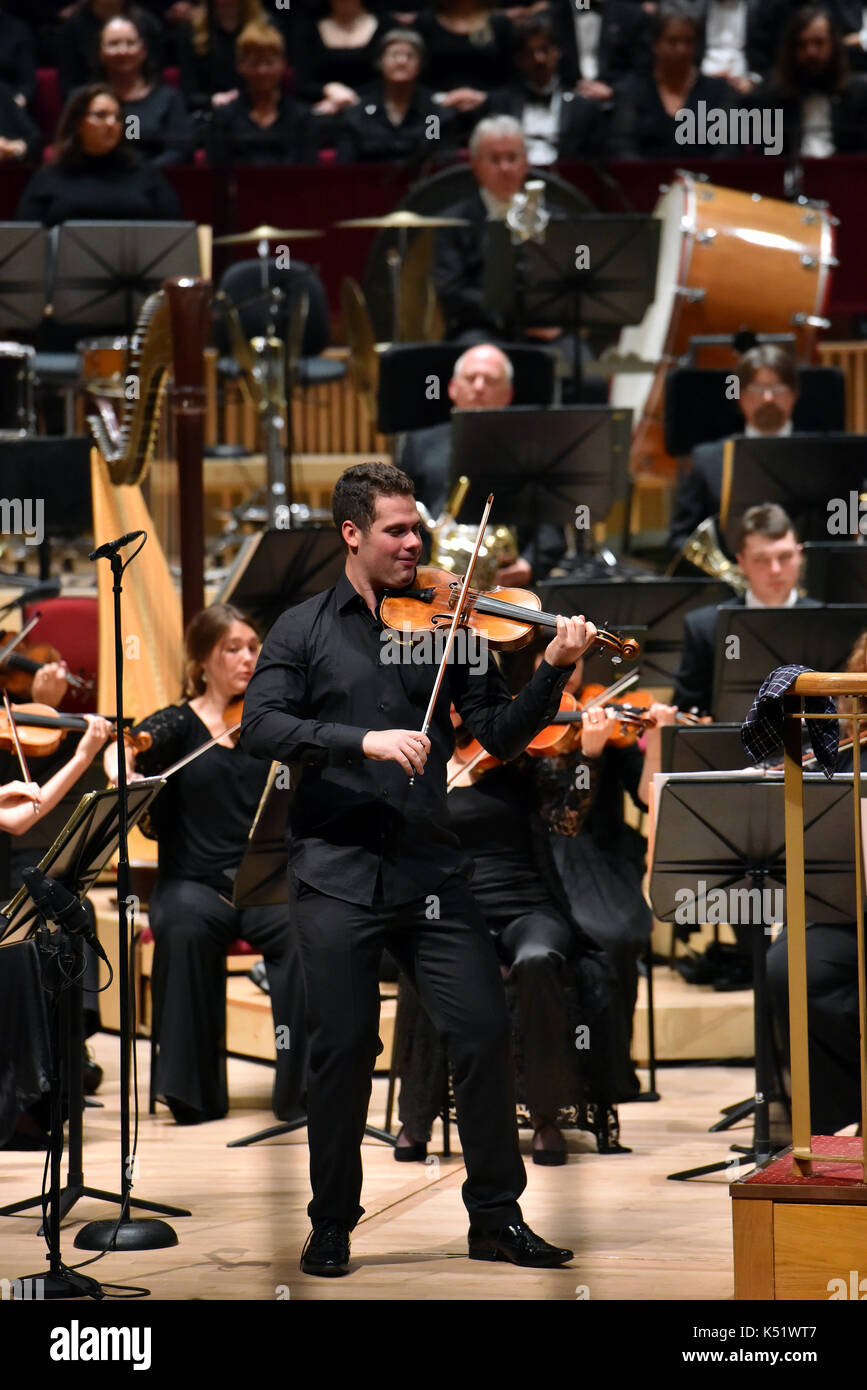 Callum Smart performs with the Royal Liverpool Philharmonic Orchestra ...