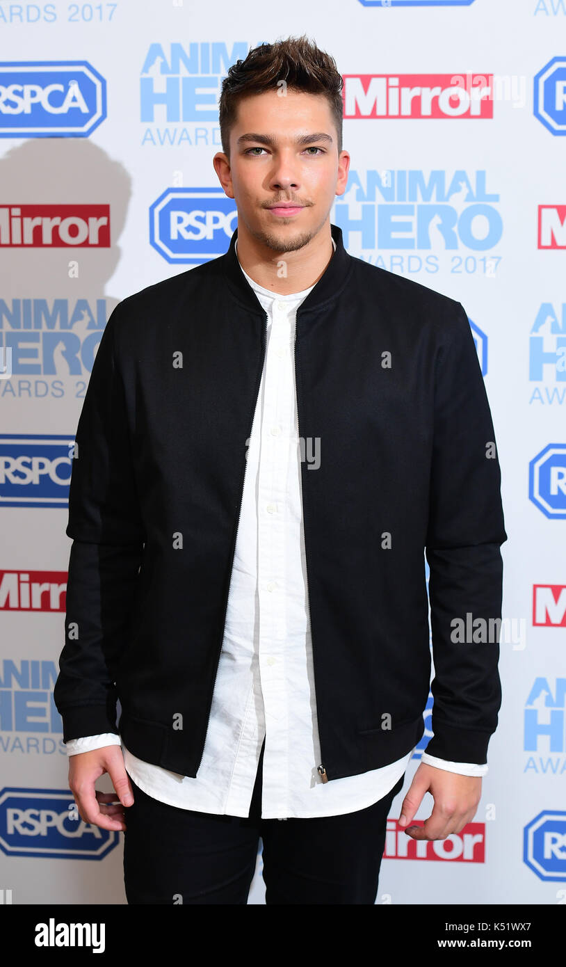Matt Terry attending The Animal Hero Awards held at Grosvenor House ...