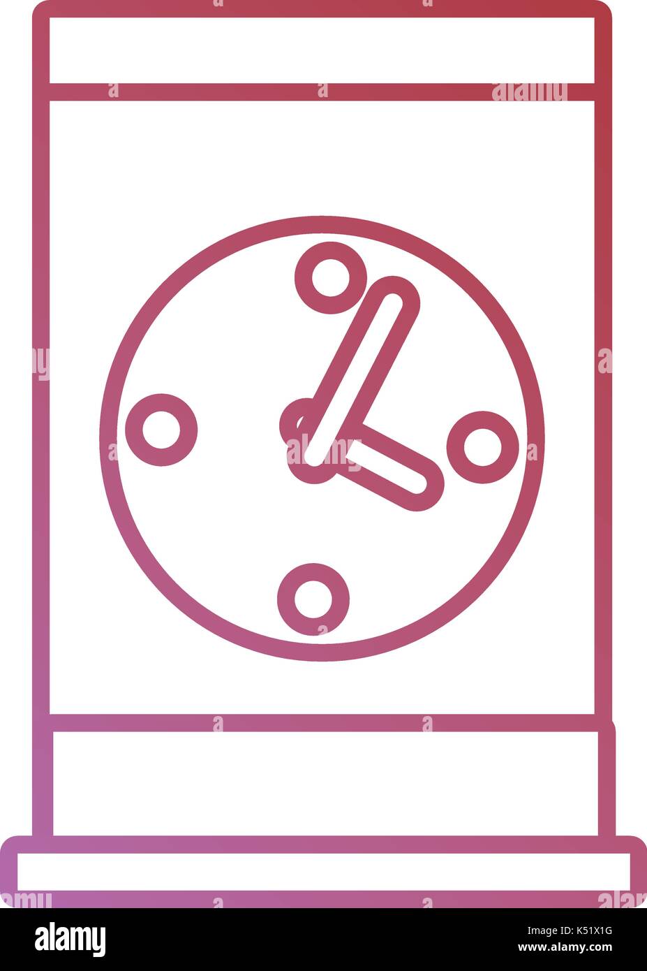 clock vector illustration Stock Vector Image & Art - Alamy