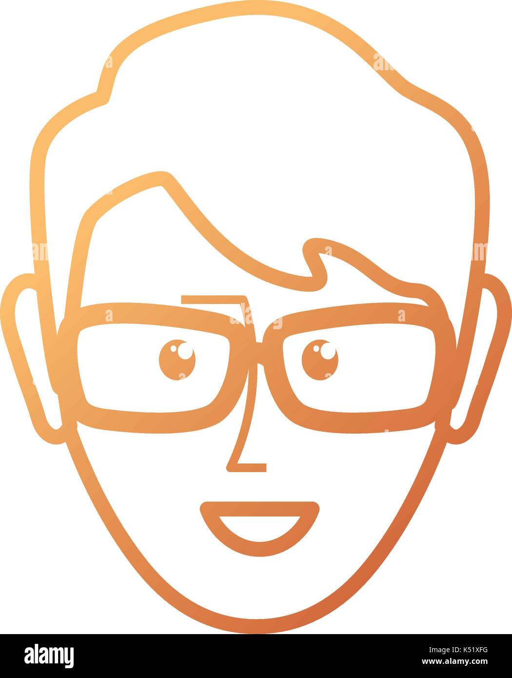 face man vector illustration Stock Vector Image & Art - Alamy