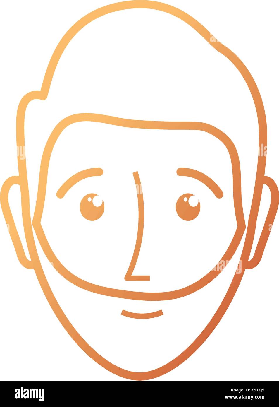 face man vector illustration Stock Vector Image & Art - Alamy