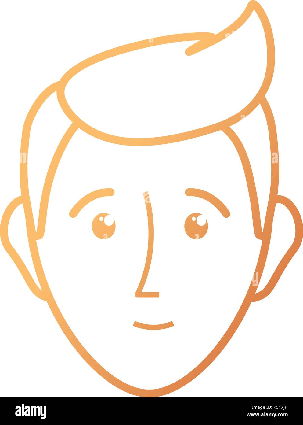 face man vector illustration Stock Vector Image & Art - Alamy