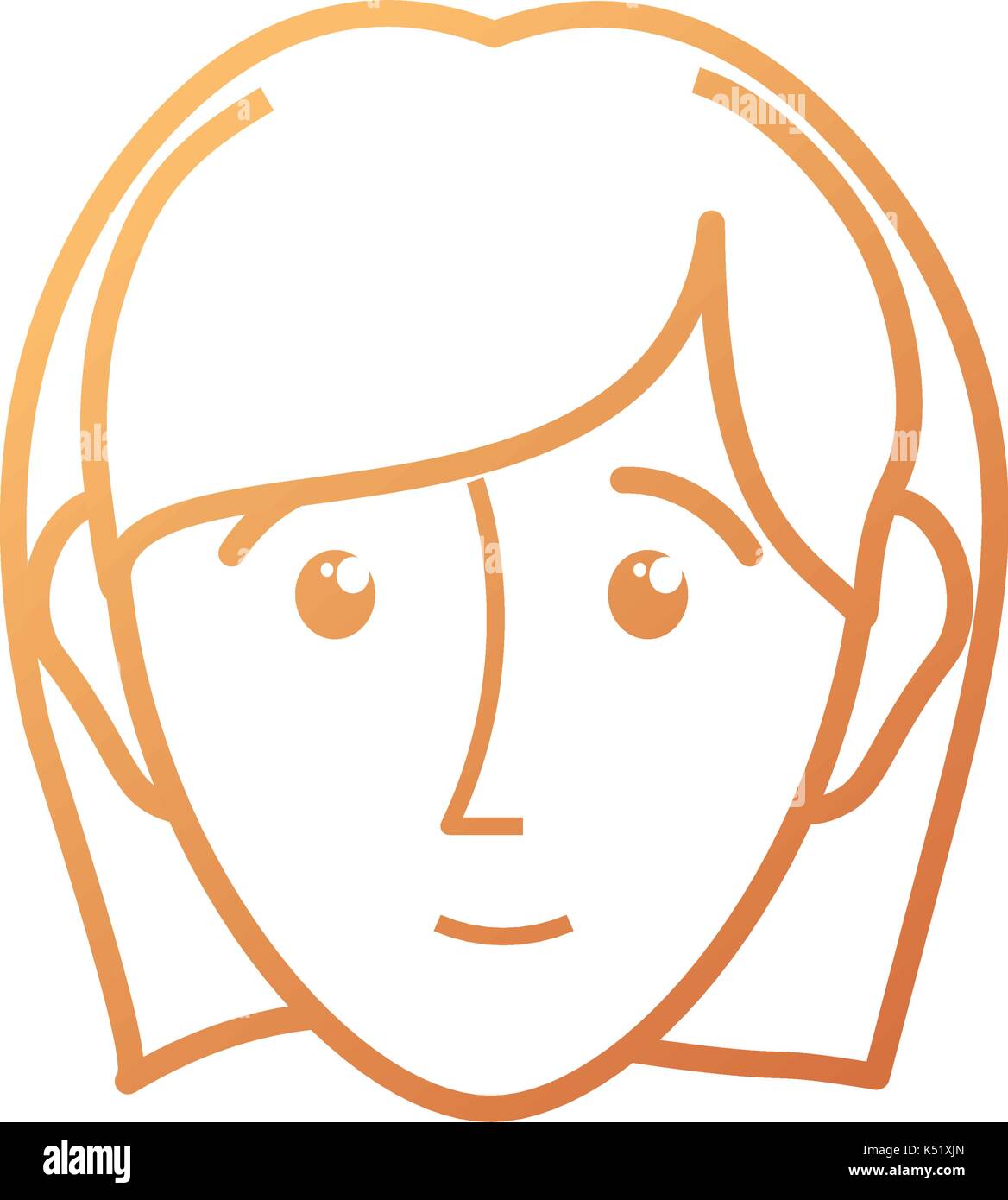 face woman vector illustration Stock Vector Image & Art - Alamy