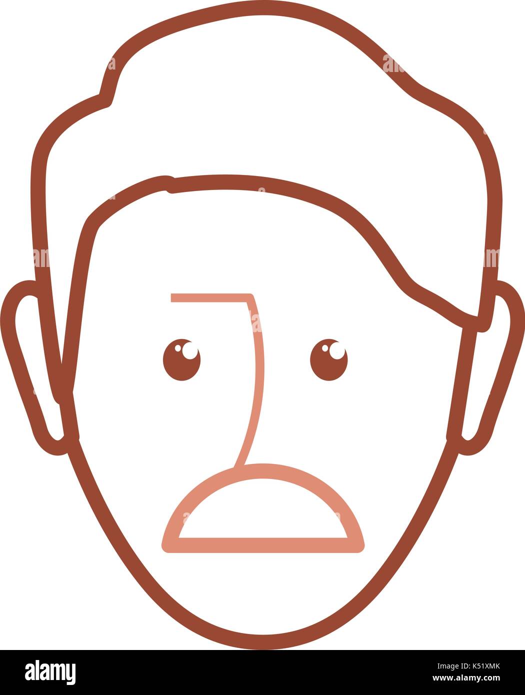 face man vector illustration Stock Vector Image & Art - Alamy