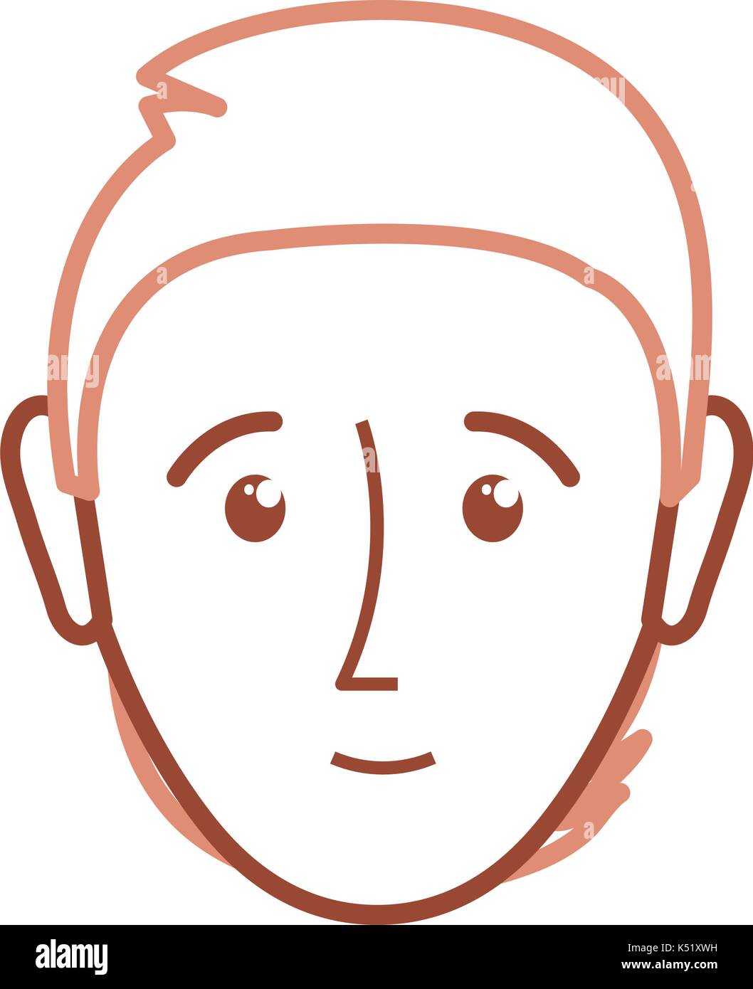 face man vector illustration Stock Vector Image & Art - Alamy