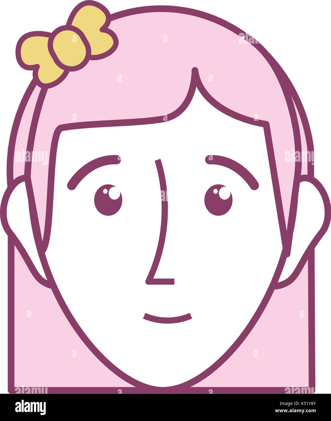 girl vector illustration Stock Vector Image & Art - Alamy