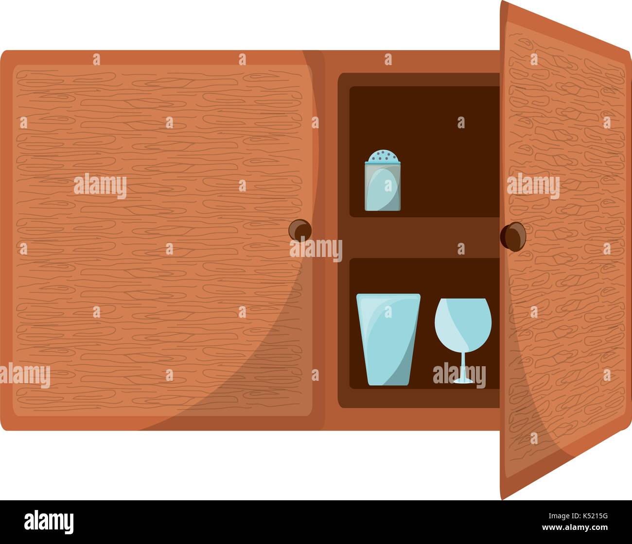 cupboard vector illustration Stock Vector Image & Art - Alamy