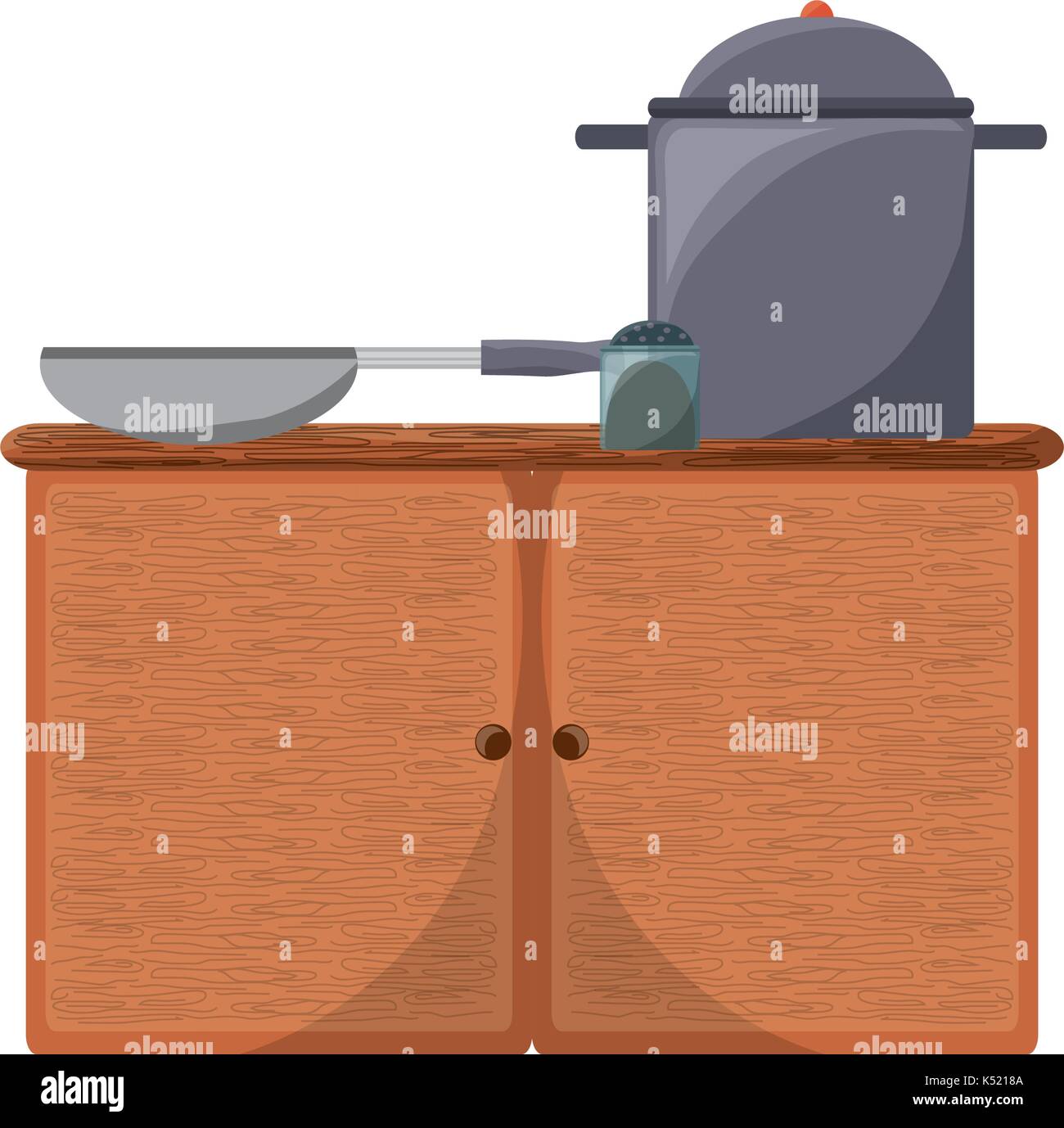 cupboard vector illustration Stock Vector Image & Art - Alamy