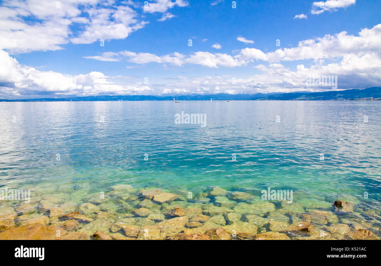 Lake Constance, Bodensee Romanshorn - Switzerland Stock Photo - Alamy
