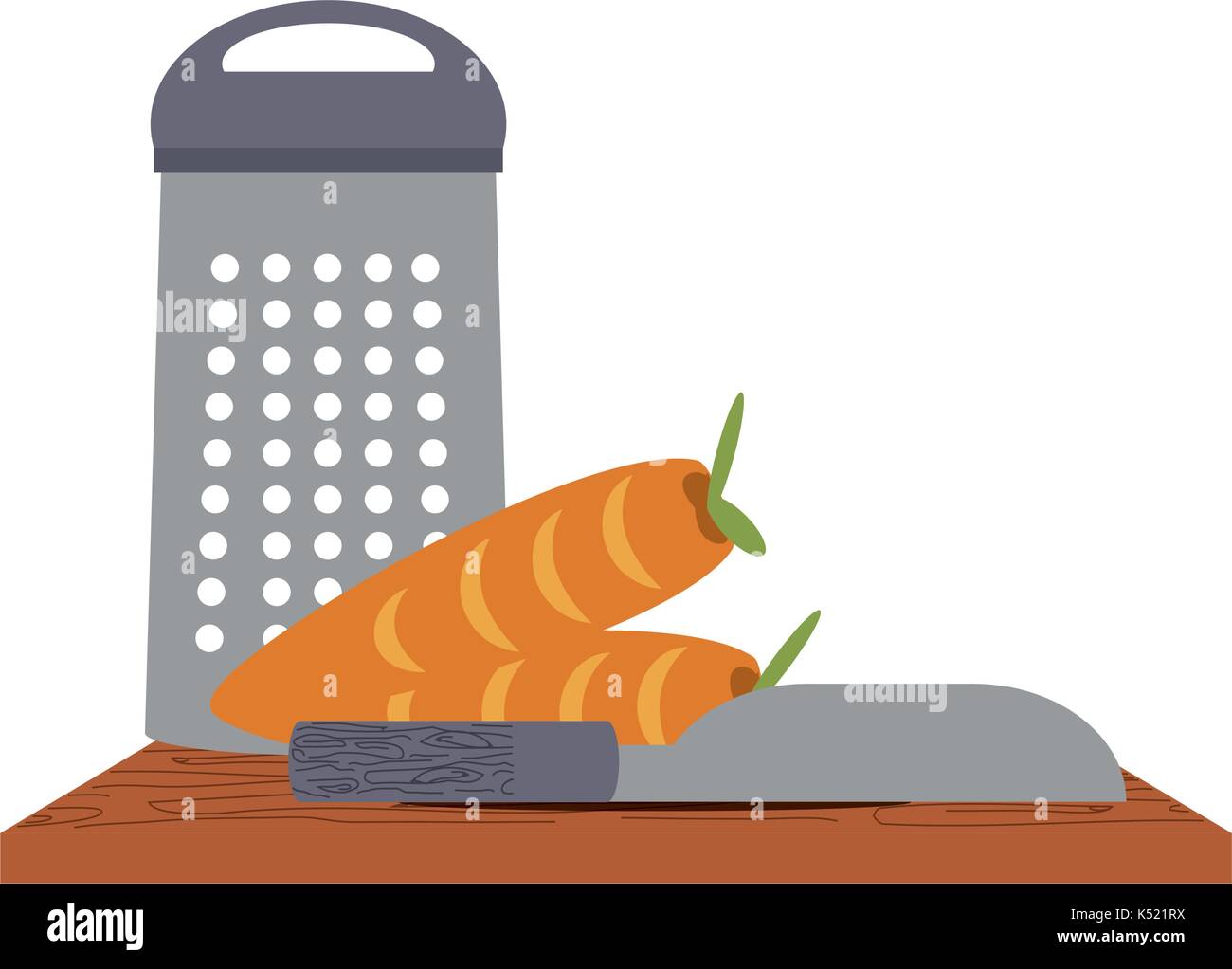 cutting board vector illustration Stock Vector Image & Art - Alamy