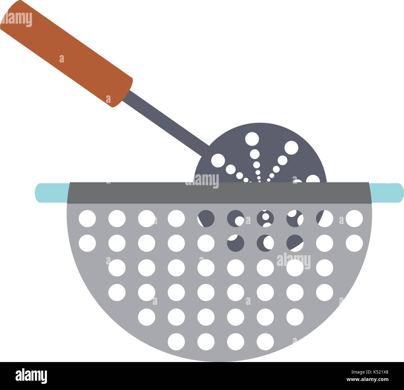 bowl drainer vector illustration Stock Vector Image & Art - Alamy