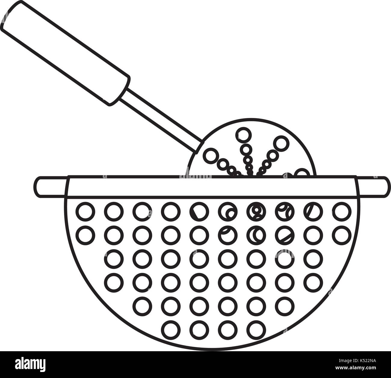 strainer icon image Stock Vector Image & Art - Alamy
