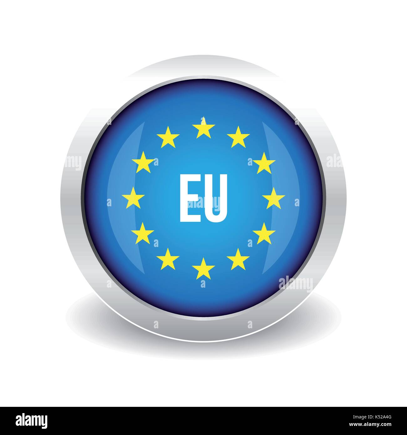Euro logo star hi-res stock photography and images - Alamy