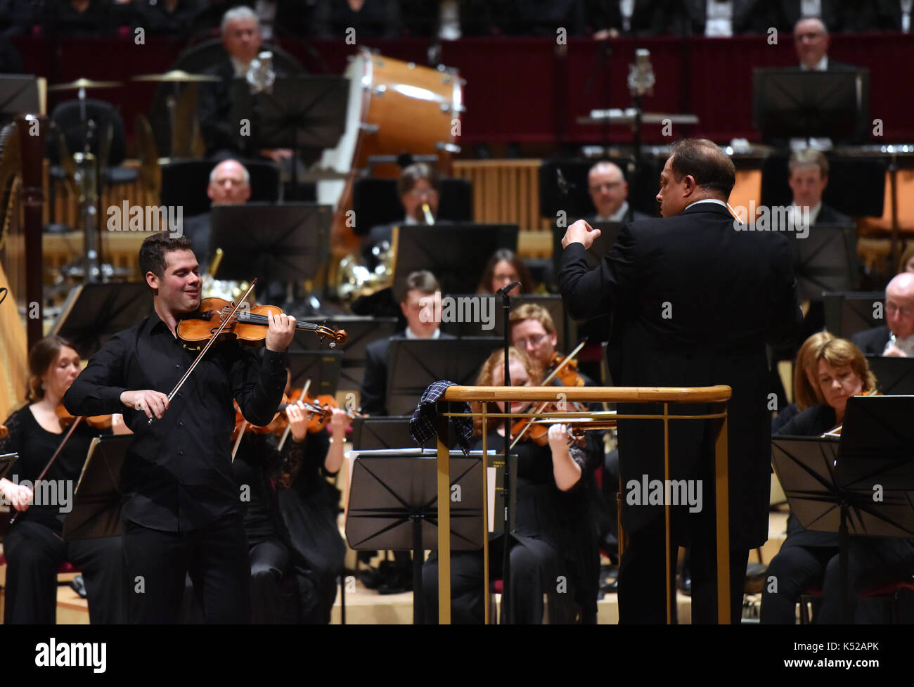 Callum Smart performs with the Royal Liverpool Philharmonic Orchestra ...