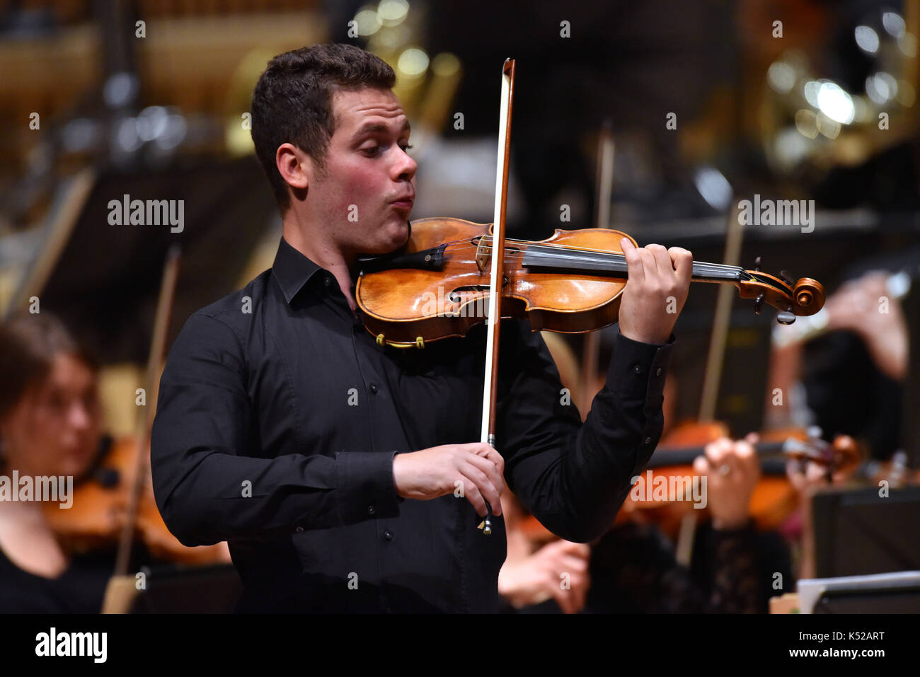 Callum Smart performs with the Royal Liverpool Philharmonic Orchestra ...