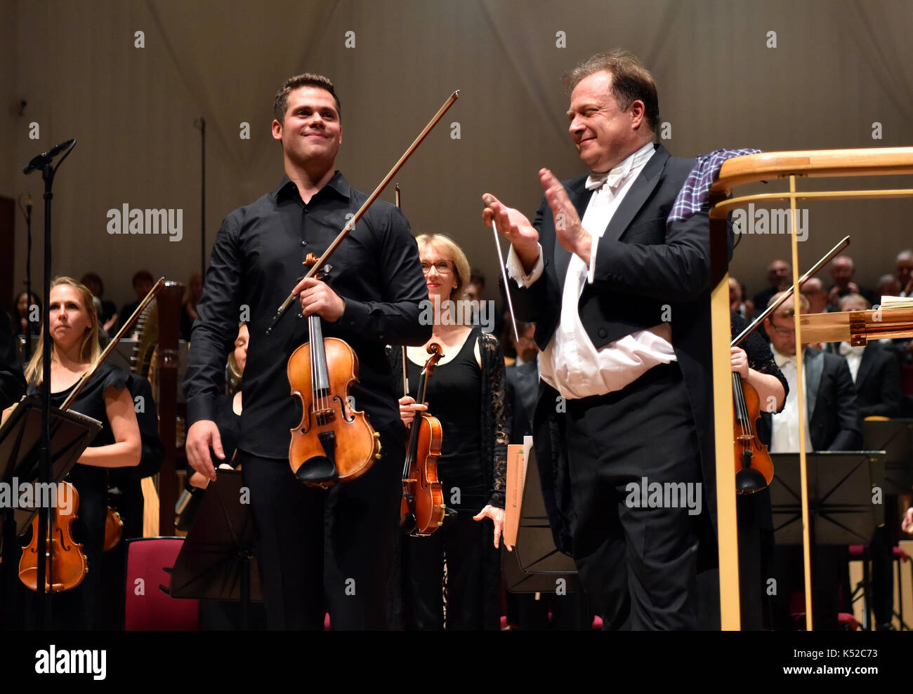 Callum Smart performs with the Royal Liverpool Philharmonic Orchestra ...