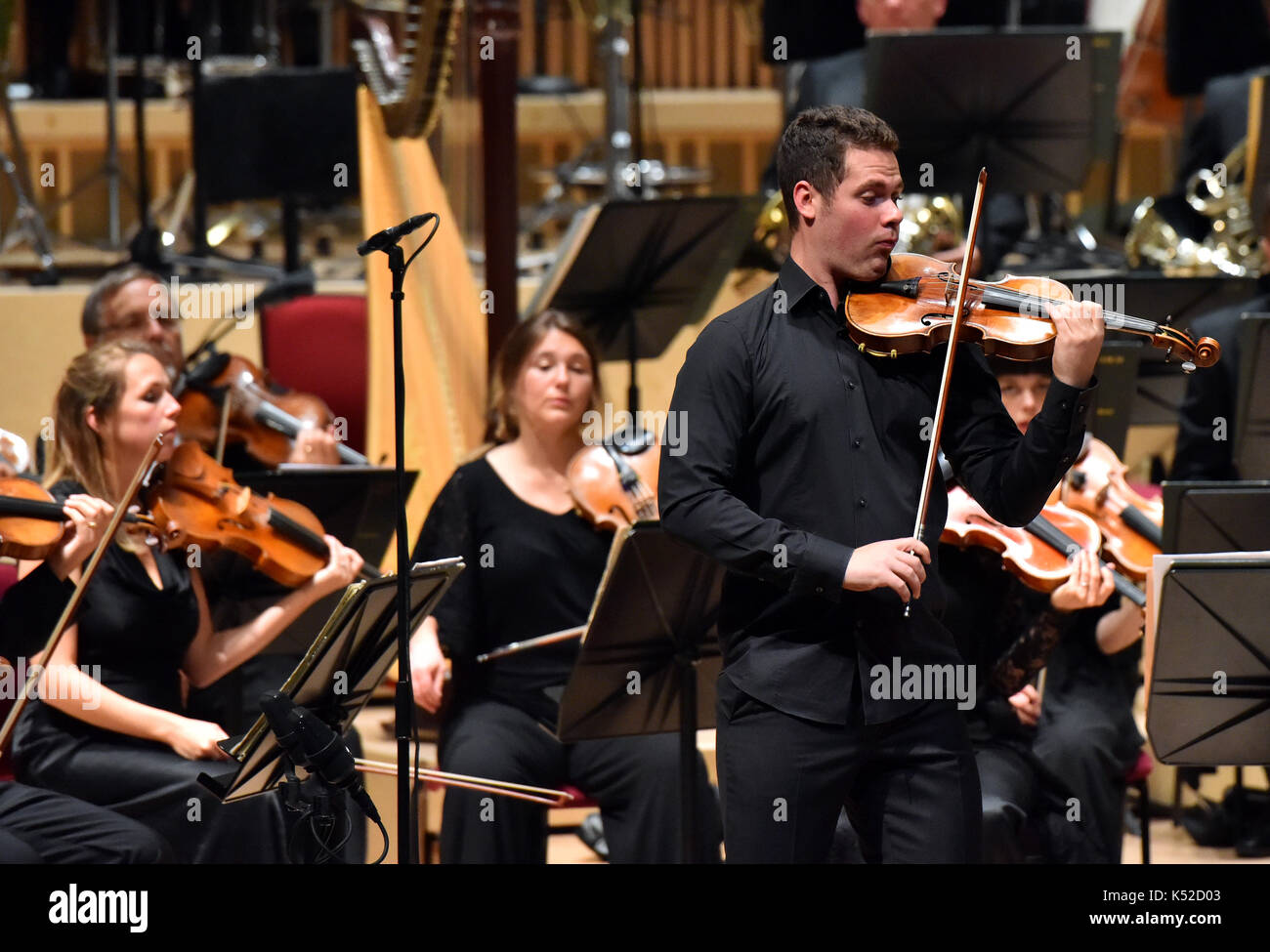 Callum Smart performs with the Royal Liverpool Philharmonic Orchestra ...