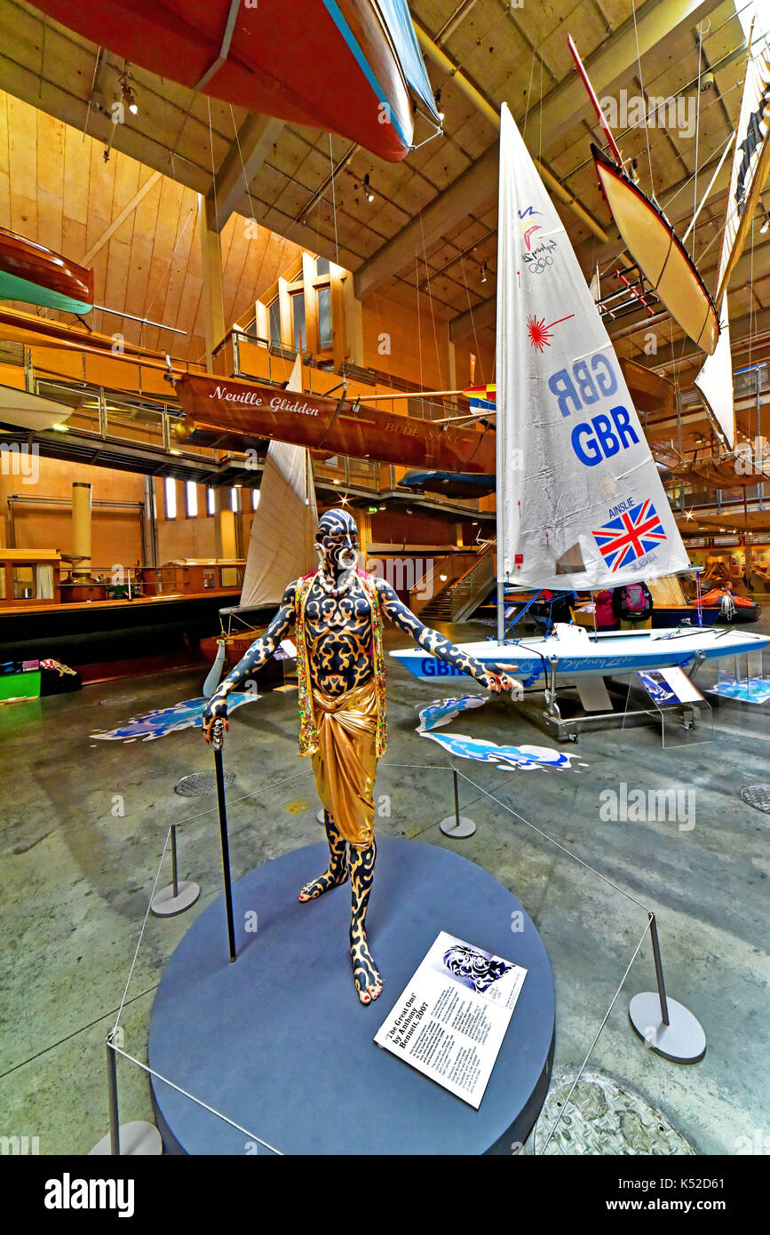 Falmouth Cornwall National Maritime Museum The Great Omi Maori By ...