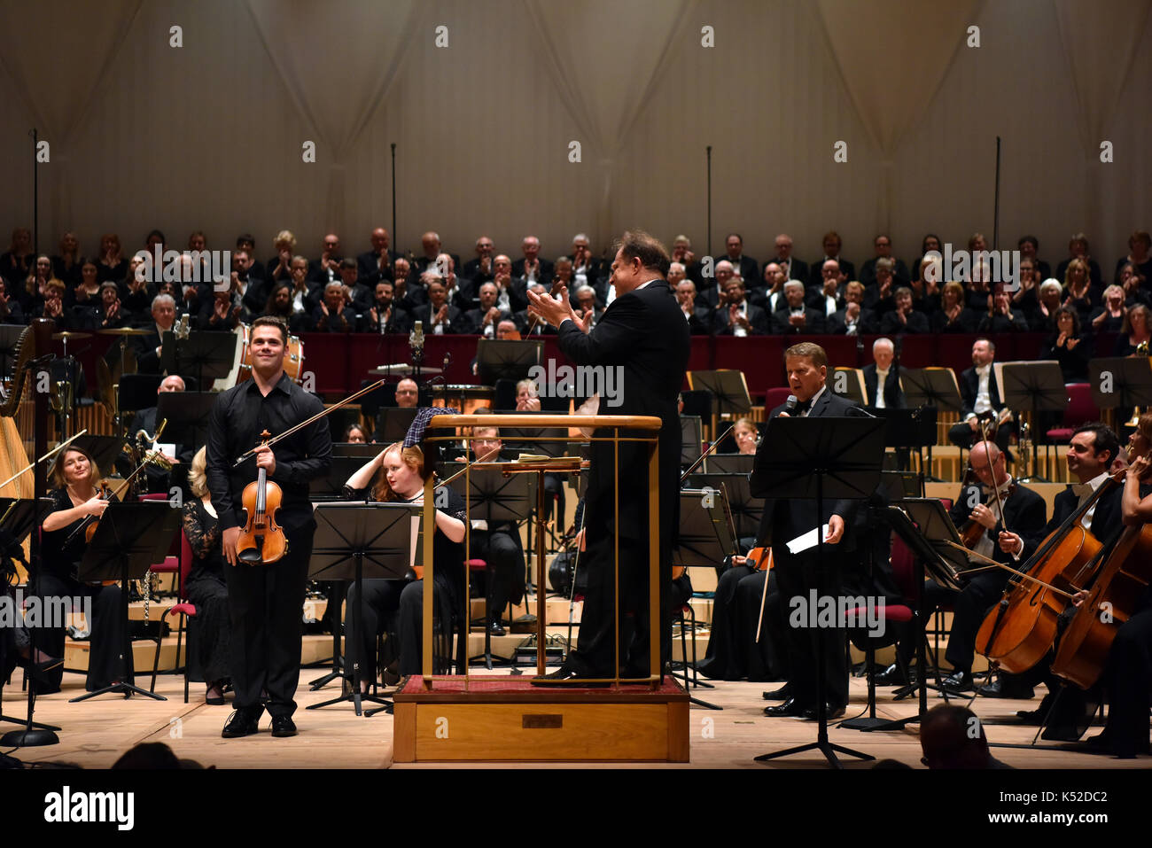 Callum Smart performs with the Royal Liverpool Philharmonic Orchestra ...