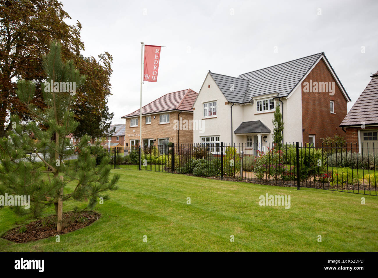 Redrow housing development in Hauxton,Cambridge on September 5th.The ...