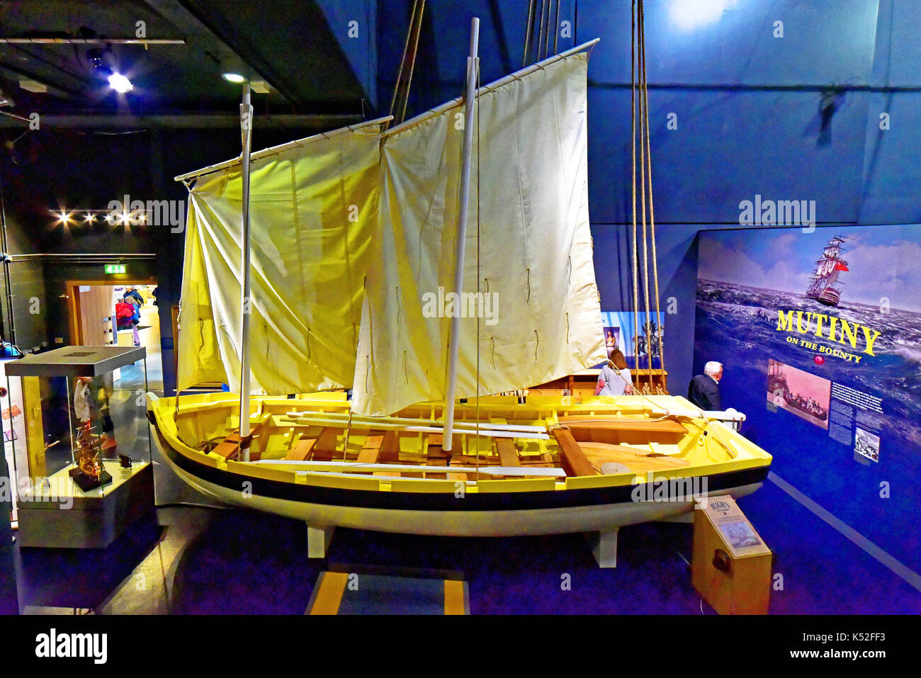 Falmouth Cornwall National Maritime Museum replica ships mutiny boat ...