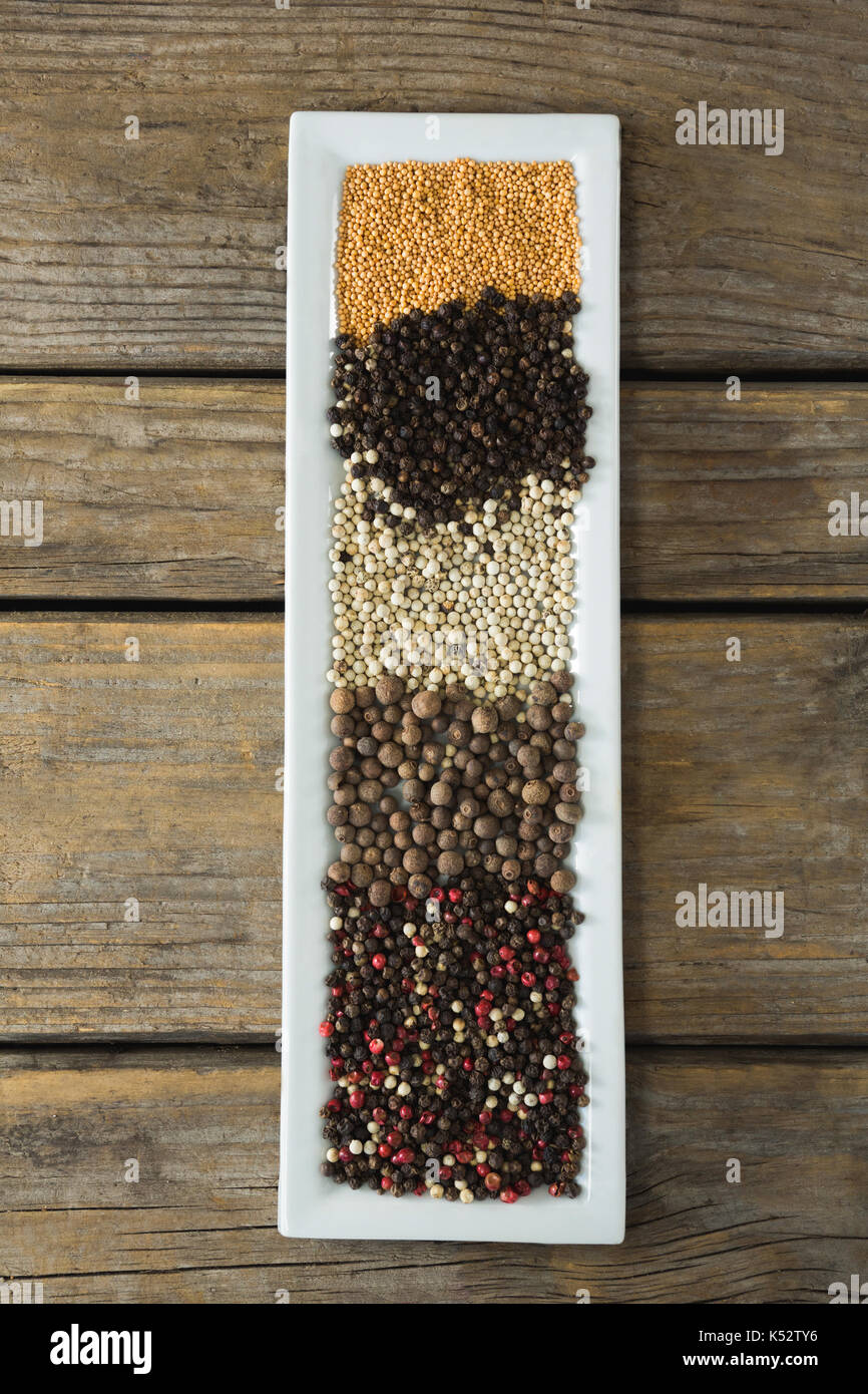 Tray various spices in hi-res stock photography and images - Alamy