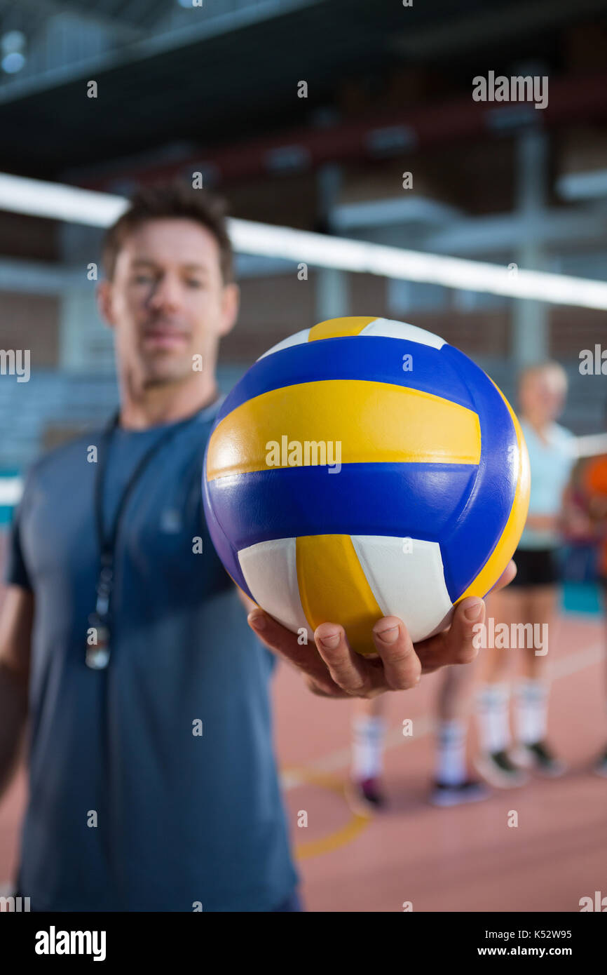 Female coach volley hi-res stock photography and images - Alamy