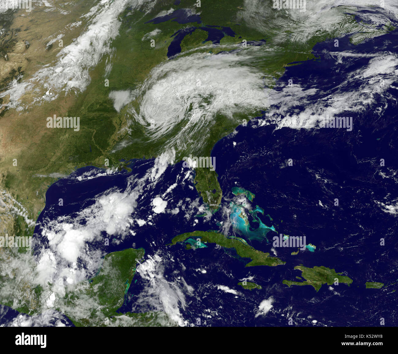 A Hurricane on Earth viewed from space. Elements of this image are ...